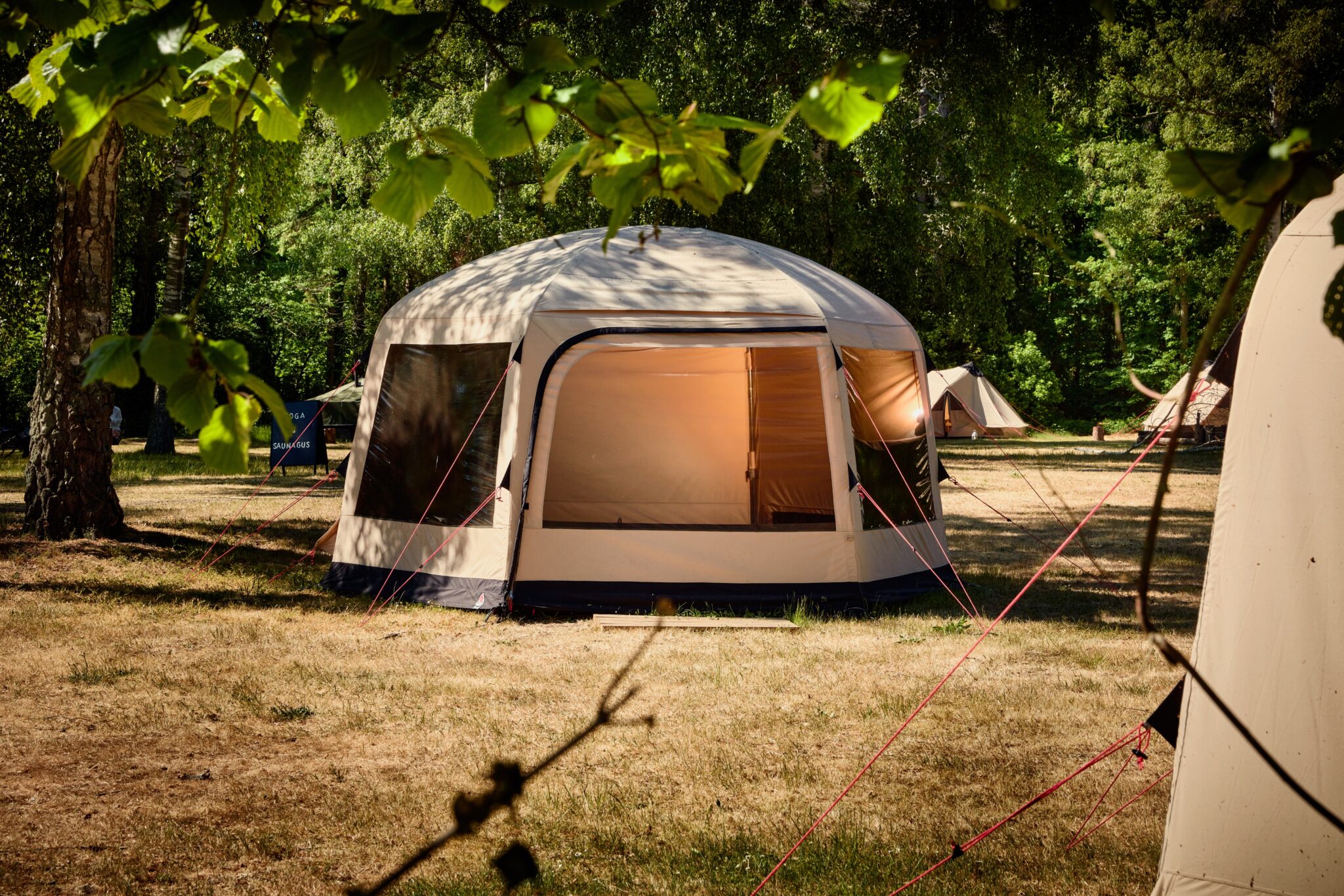 Nordic Glamping Yurt | Nordskoven